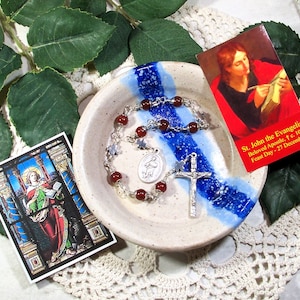 St. John the Evangelist and Apostle Unbreakable Catholic Chaplet ...