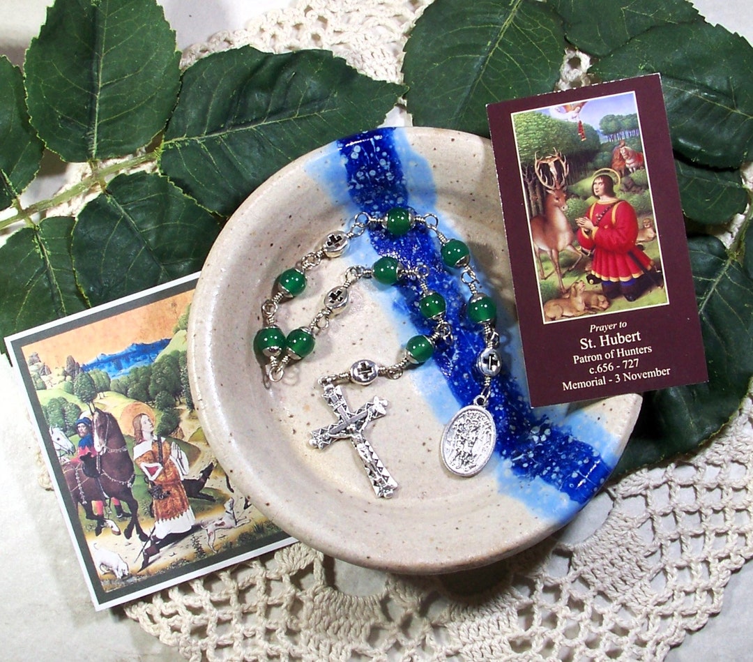 St. Hubert of Liege Unbreakable Catholic Chaplet - Patron Saint of ...