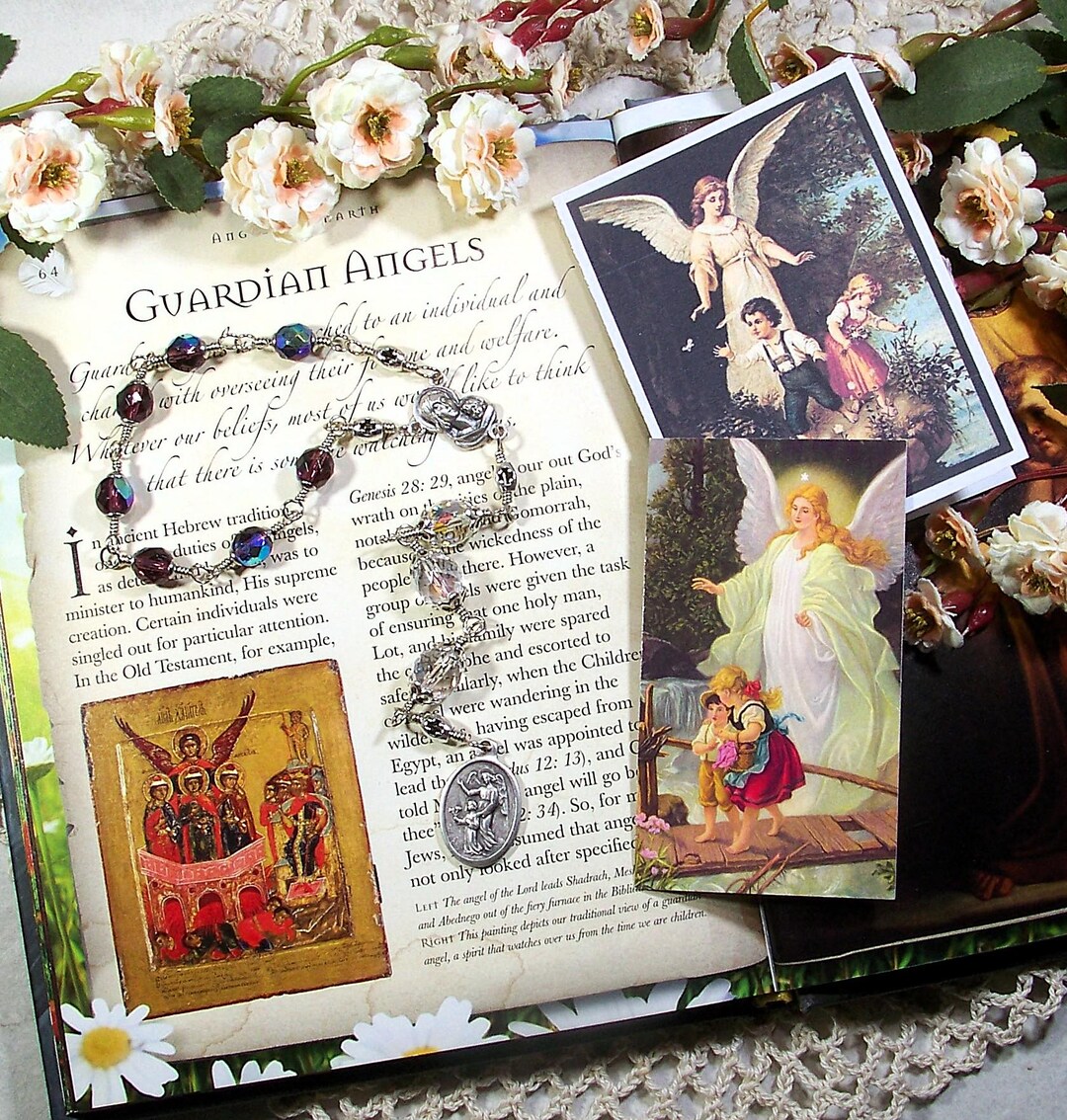 Guardian Angel Unbreakable Traditional Catholic Chaplet - Prayers ...