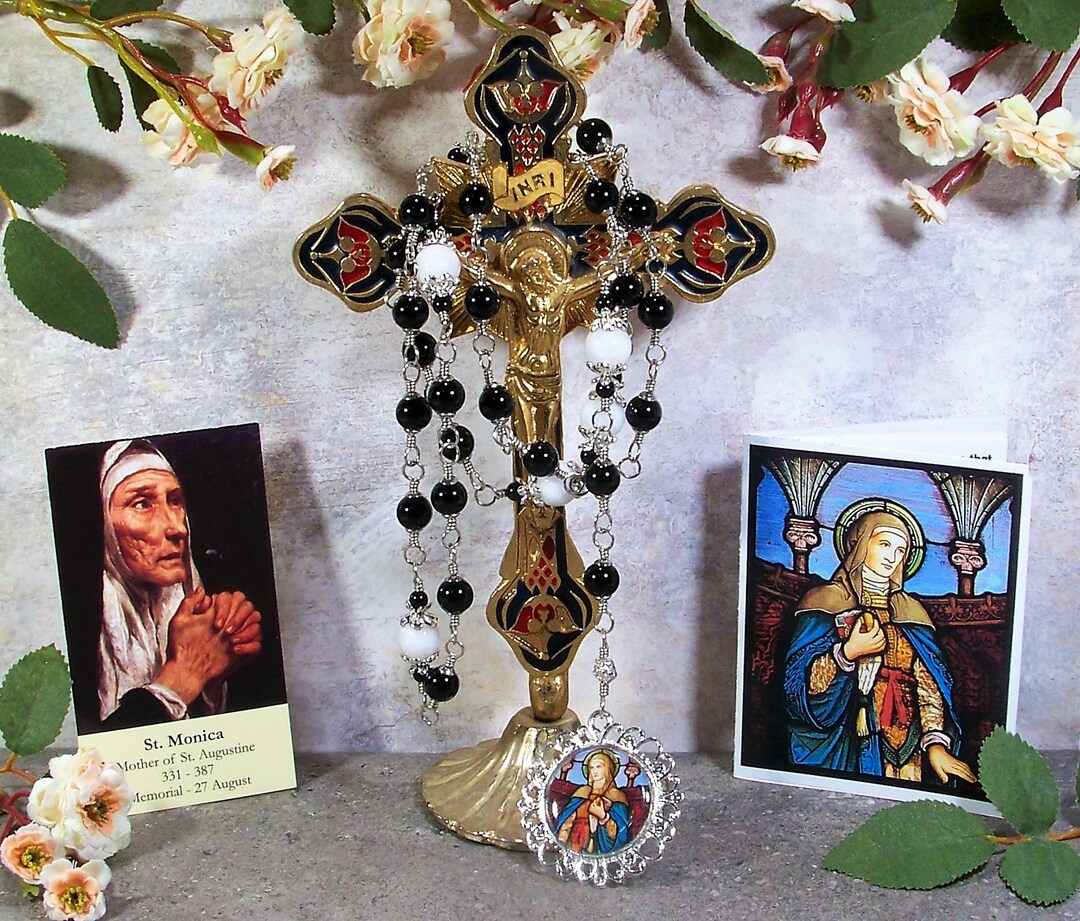 St. Monica Unbreakable Traditional Catholic Chaplet - Patron of ...