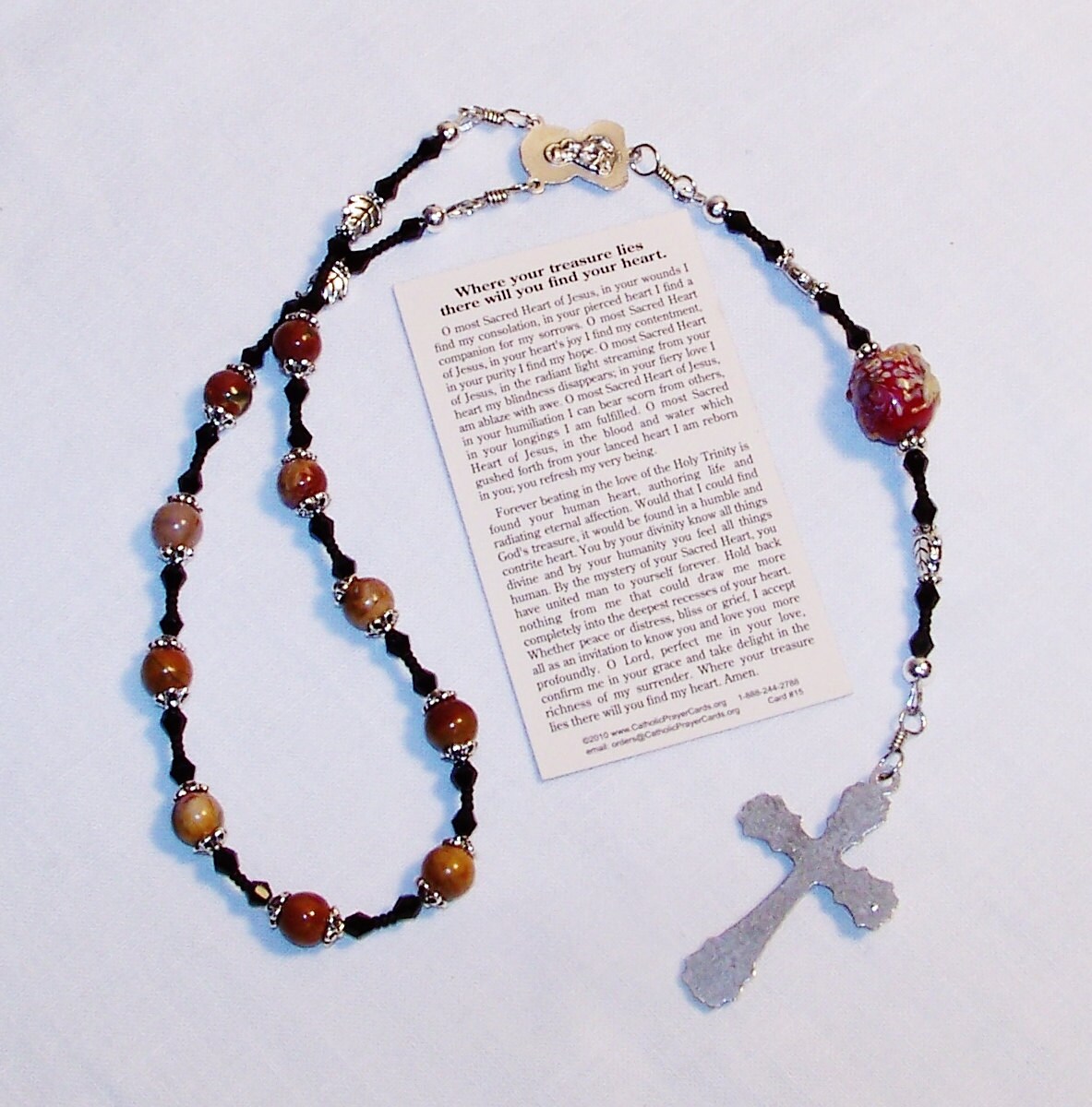 Sacred Heart One-decade Catholic Rosary for Frog Lovers - Etsy