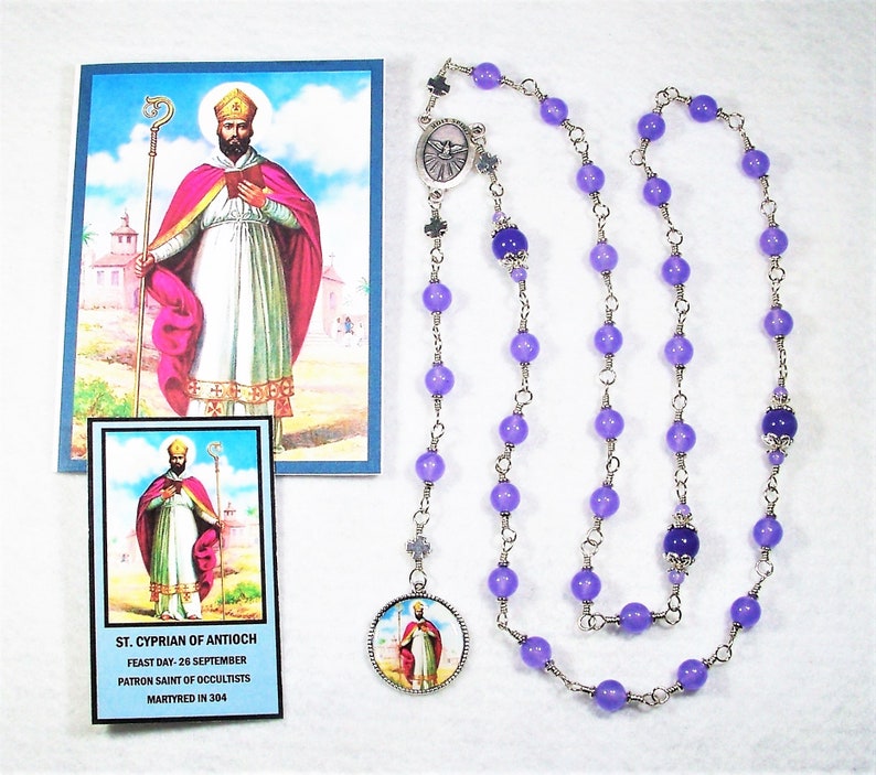 St. Cyprian of Antioch Unbreakable Catholic Traditional | Etsy