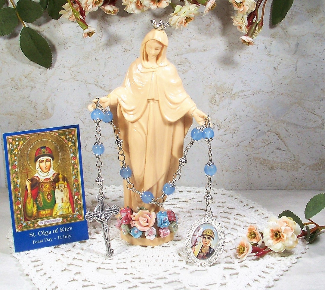 St. Olga of Kiev Unbreakable Catholic Chaplet Patron Saint of Widows ...