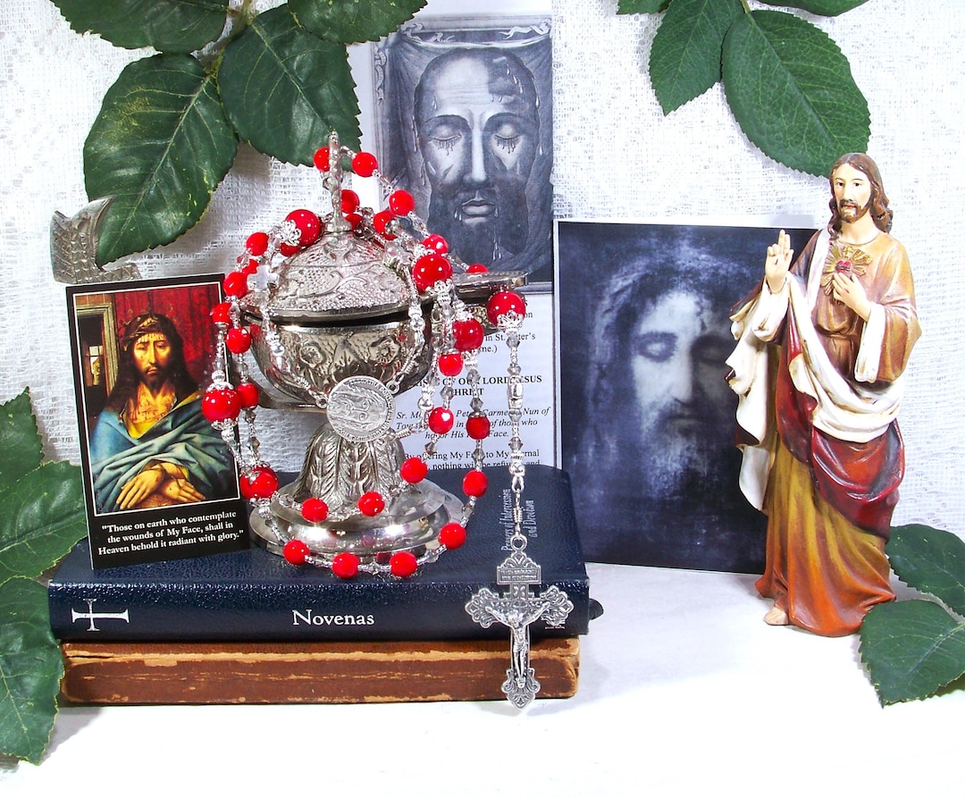 Chaplet of the Holy Face - Holy Face Catholic Chaplet - Holy Face ...