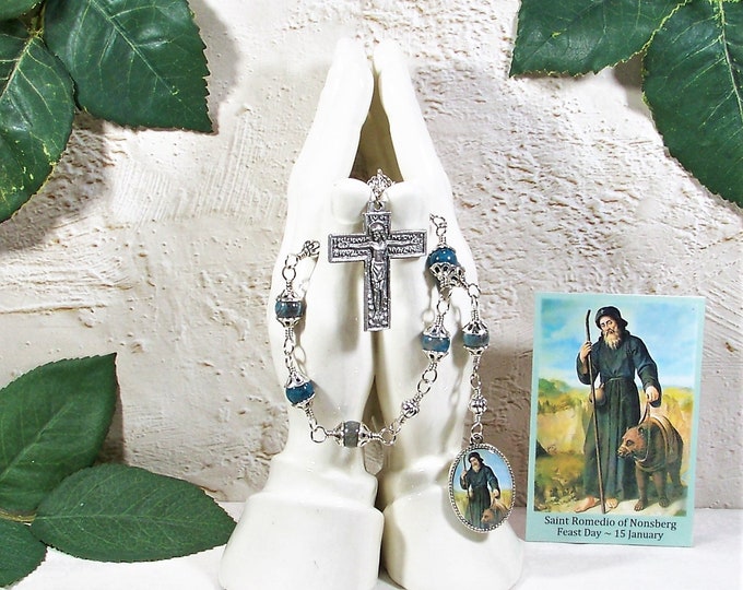 St. Romedio of Nonsberg Unbreakable Catholic Chaplet Patron Saint ...