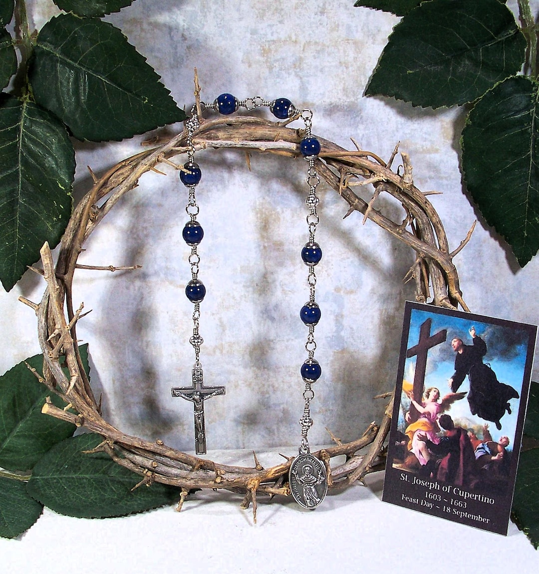 St. Joseph of Cupertino Unbreakable Catholic Chaplet - Patron Saint of ...