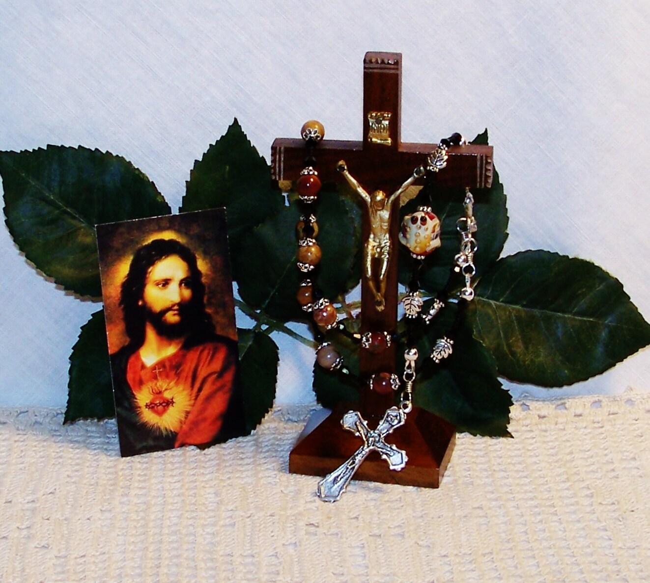 Sacred Heart One-decade Catholic Rosary for Frog Lovers - Etsy