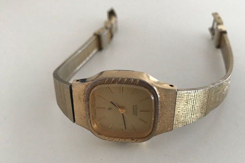 Vintage Citizen Watch / Gold-plated / 80s Fashion / Vintage Watch ...