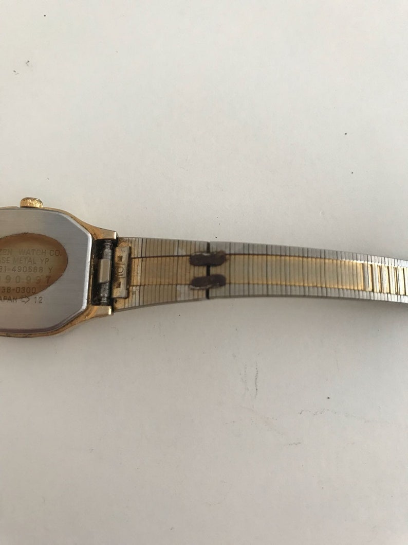 Vintage Citizen Watch / Gold-plated / 80s Fashion / Vintage Watch ...