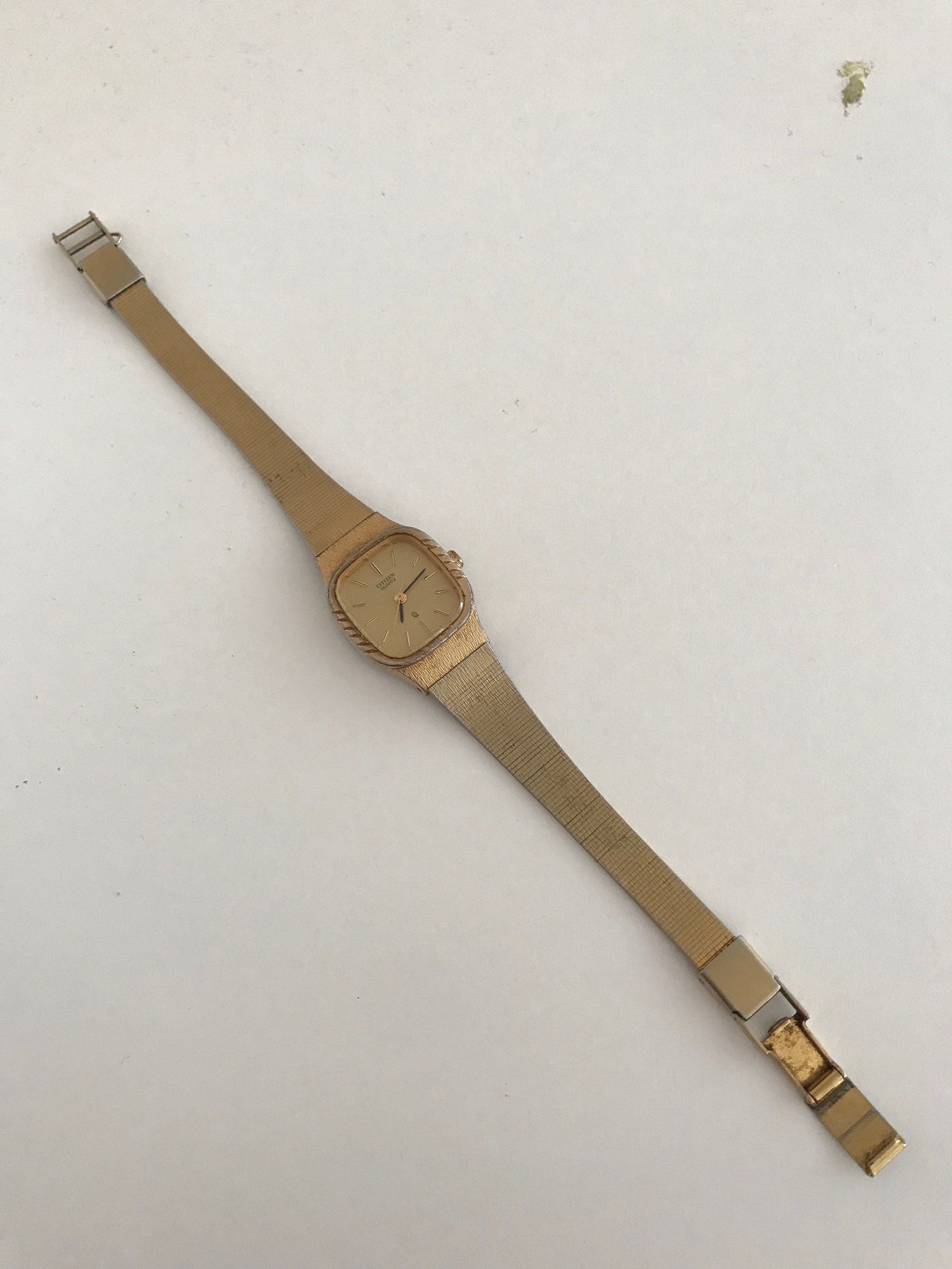 Vintage Citizen Watch / Gold-plated / 80s Fashion / Vintage Watch ...