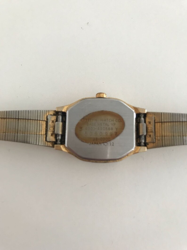 Vintage Citizen Watch / Gold-plated / 80s Fashion / Vintage Watch ...