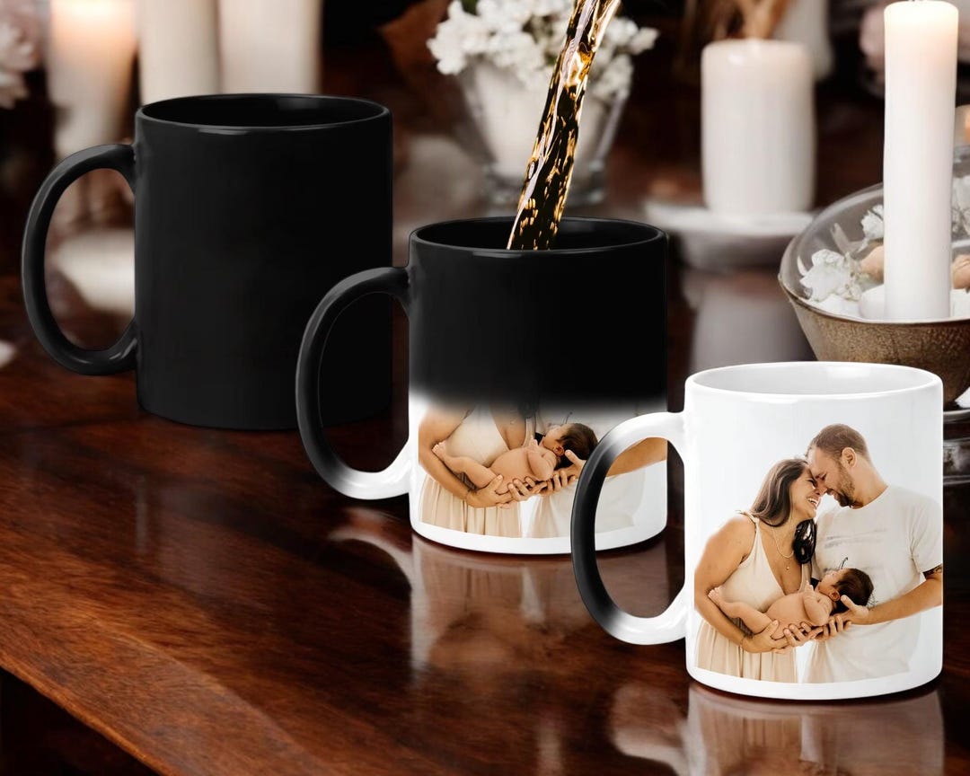 Personalized Color Changing Mug | Custom Ceramic Mug | Personalized Mug ...