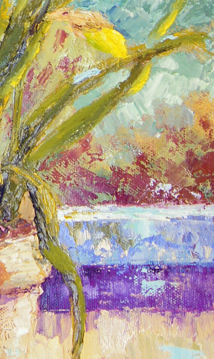 Impressionist Floral Oil Painting, Spring Flowers, Yellow Daffodils - Etsy