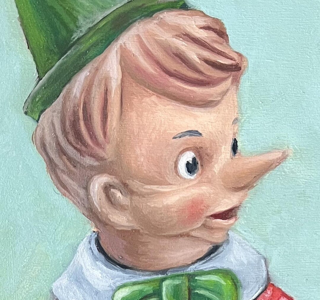 Pinocchio (I) - Giclée Fine Art Print - Original Still Life Oil ...