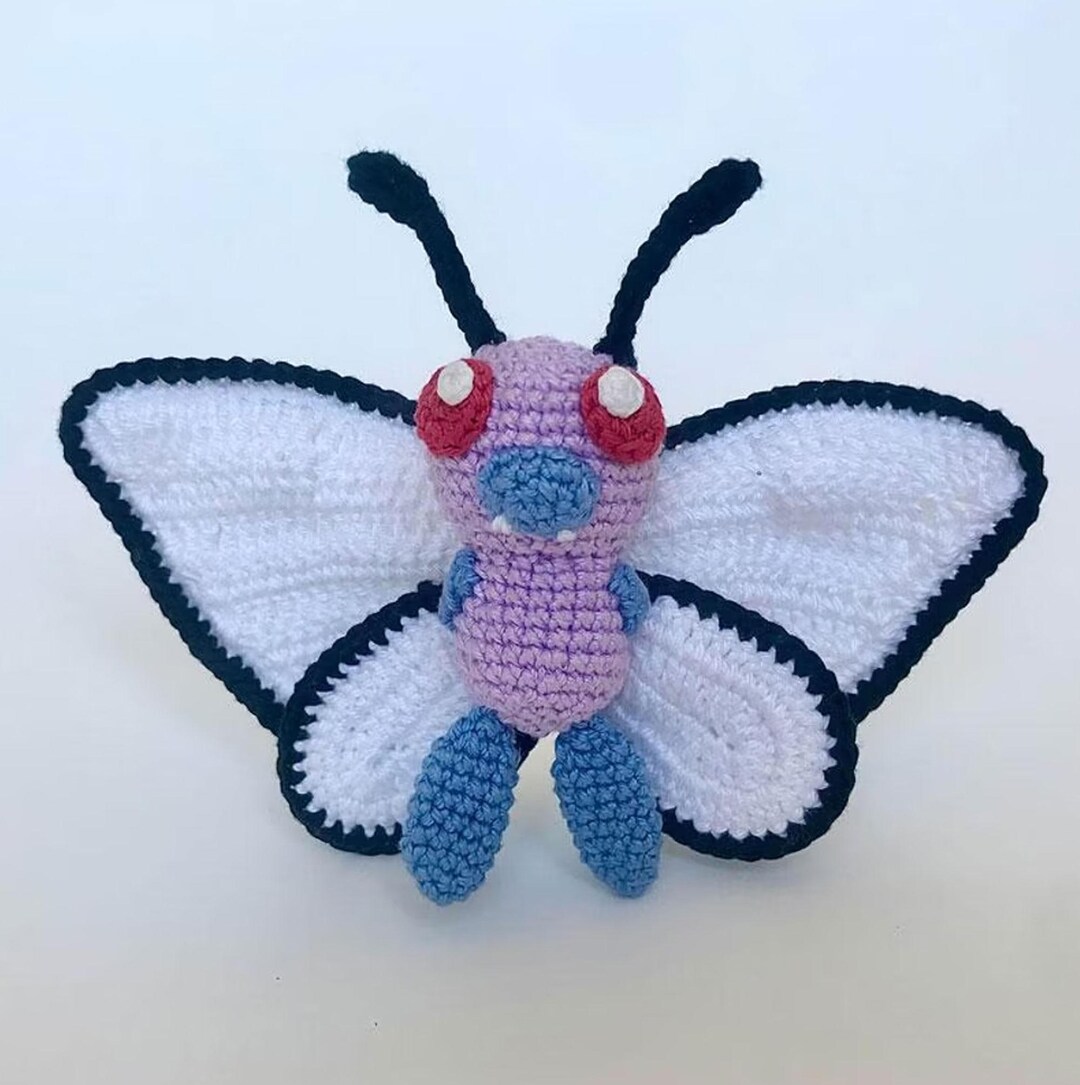 Butterfly Crochet Pattern – Easy & Cute DIY Amigurumi Tutorial - Etsy