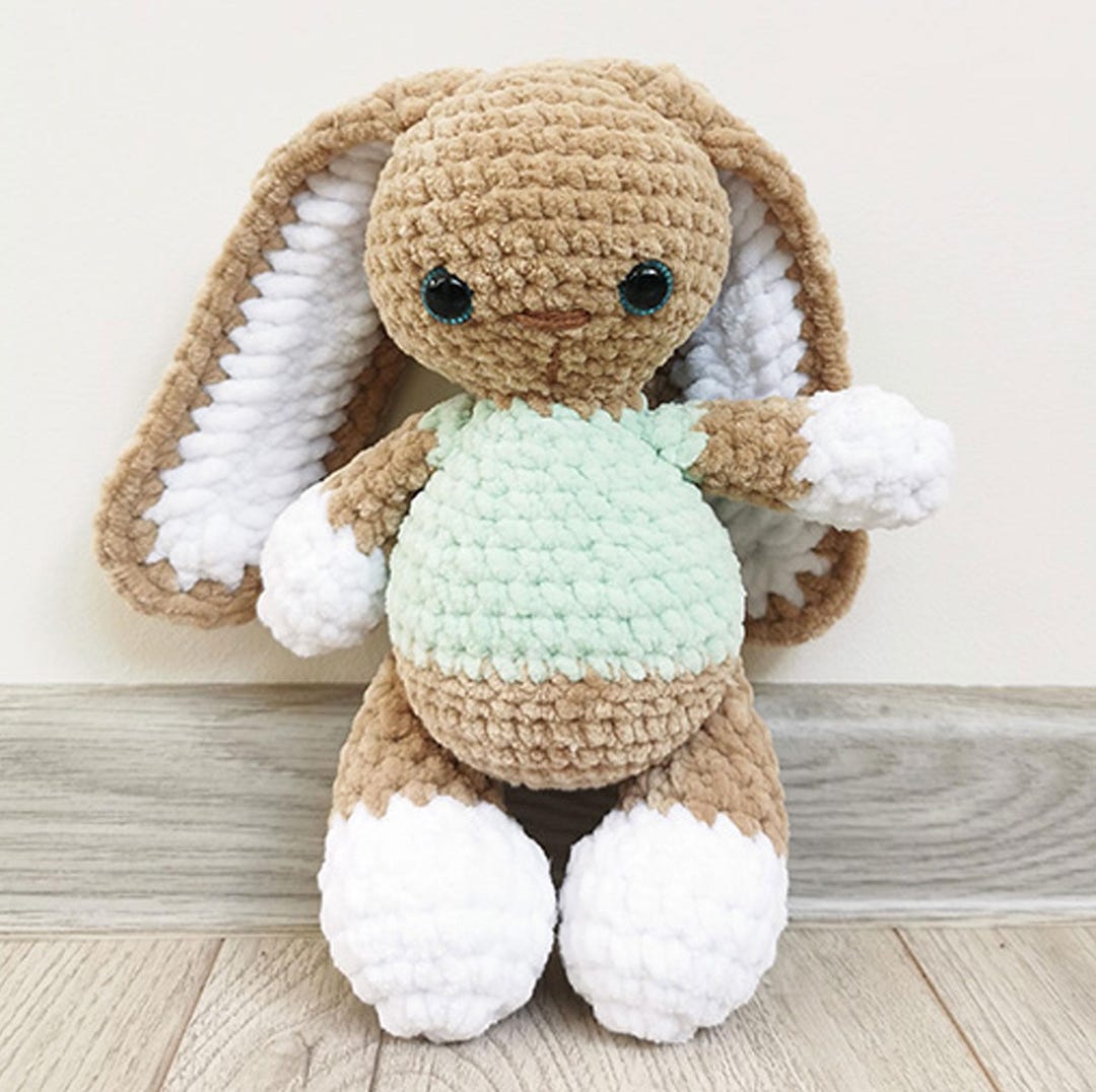 Fluffy Bunny Crochet Pattern – Easy & Cute DIY Amigurumi Tutorial - Etsy