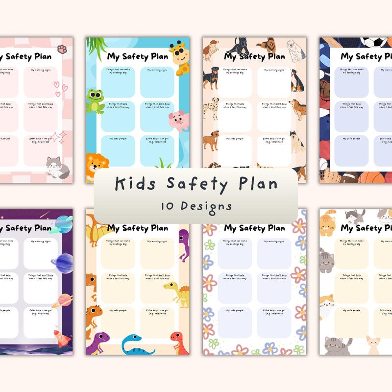 Safety Templates - Etsy