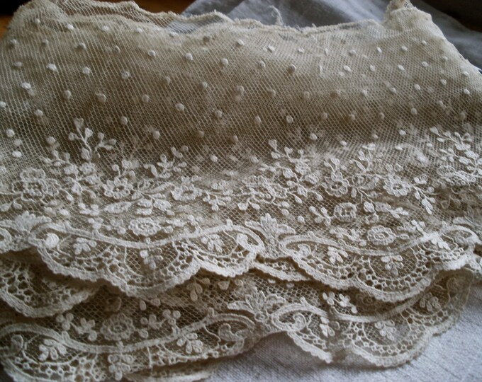 Antique Lace Absolutely Stunning Huge Length 3.7 Yards - Etsy