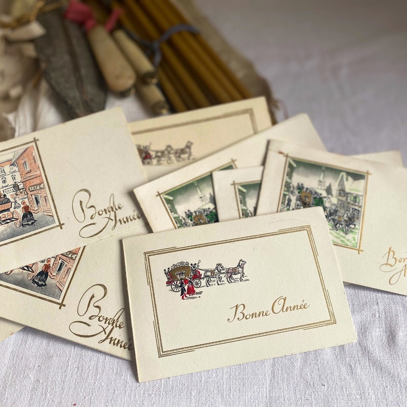 French Christmas Card - Etsy UK