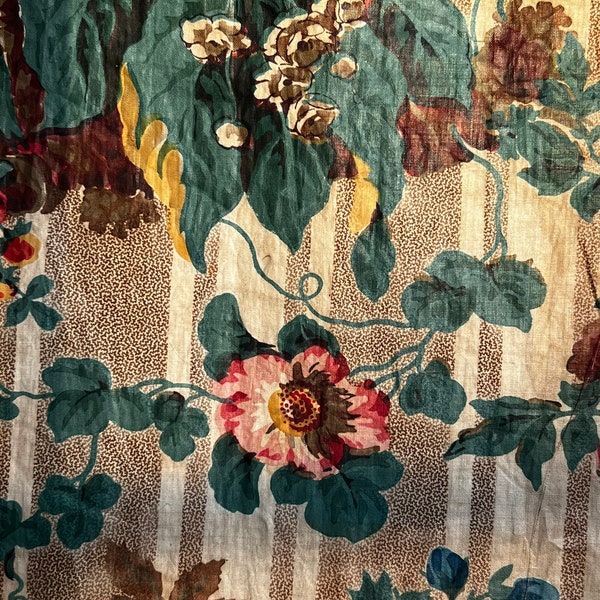 Chintz Fabric - Etsy