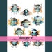 Cute Kawaii Housefly Clipart Set Digital and Printable 11 PNG Clip Art ...