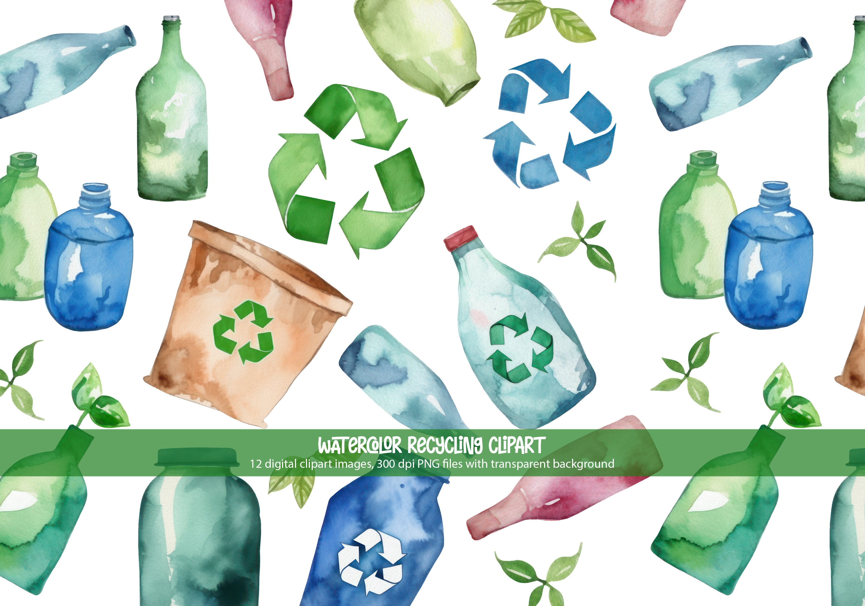 Recycling Plastic Clipart