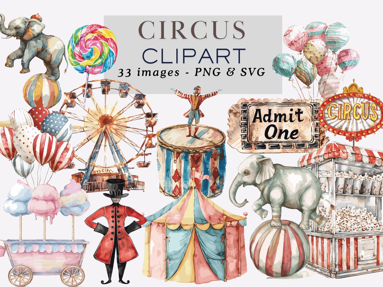 Circus Clipart Carnival Clipart Circus Graphics Circus Svg Circus Png ...
