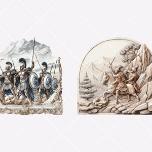 Ancient Greece Clipart: Greek Mythology PNG, SVG (commercial Use) - Etsy