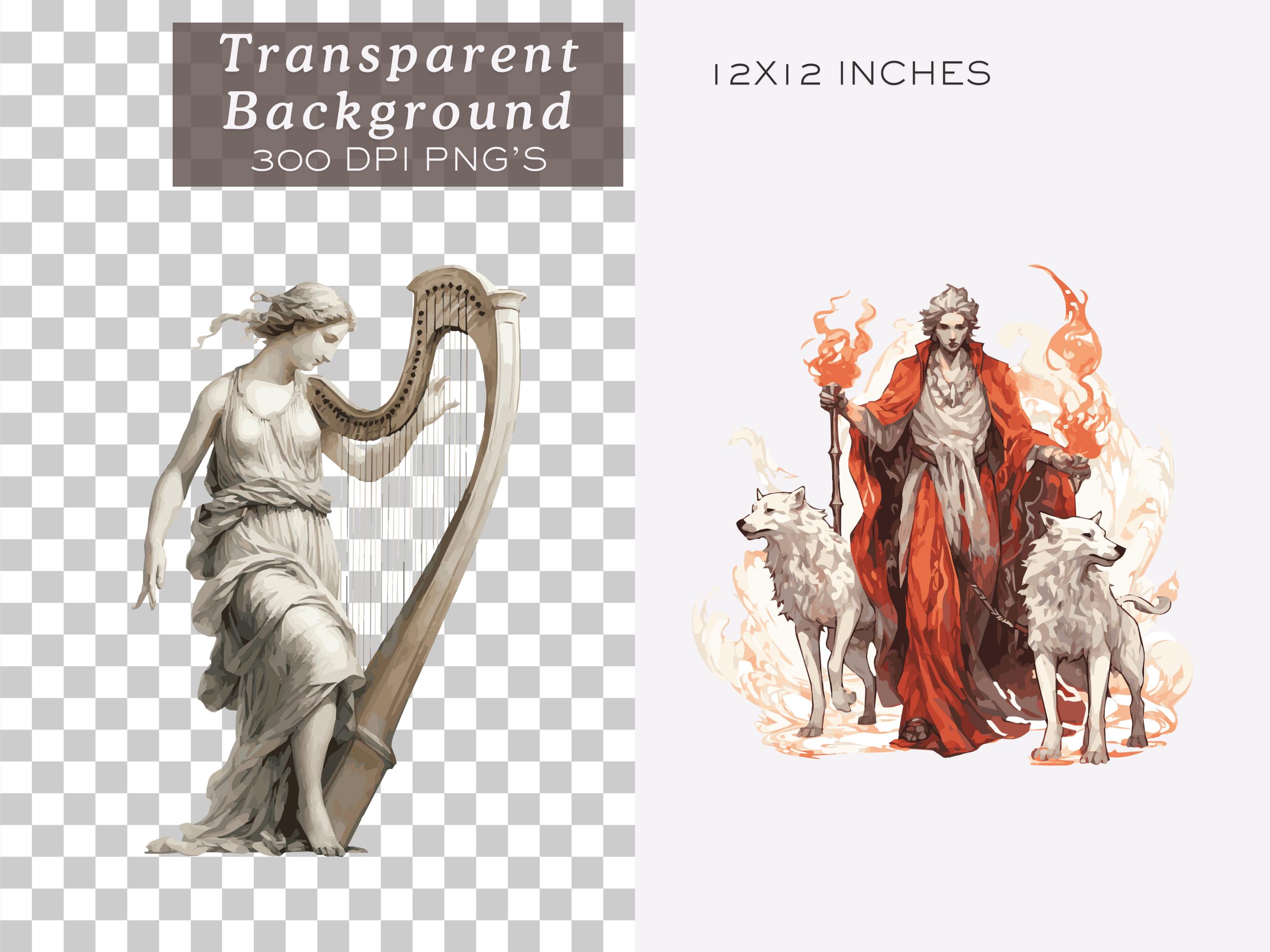 Ancient Greece Clipart: Greek Mythology PNG, SVG (commercial Use) - Etsy