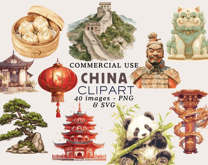 China Clipart, Chinese Clipart, Asian Clipart, China Culture Clipart ...