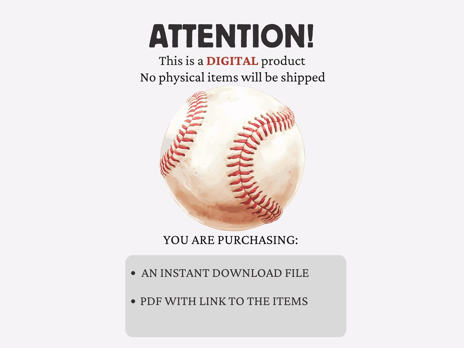 Watercolor Baseball Clipart PNG Sports Clipart Baseball Graphics ...