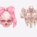 Skeleton Coquette Clipart Coquette Skeleton Clipart Skeleton PNG ...