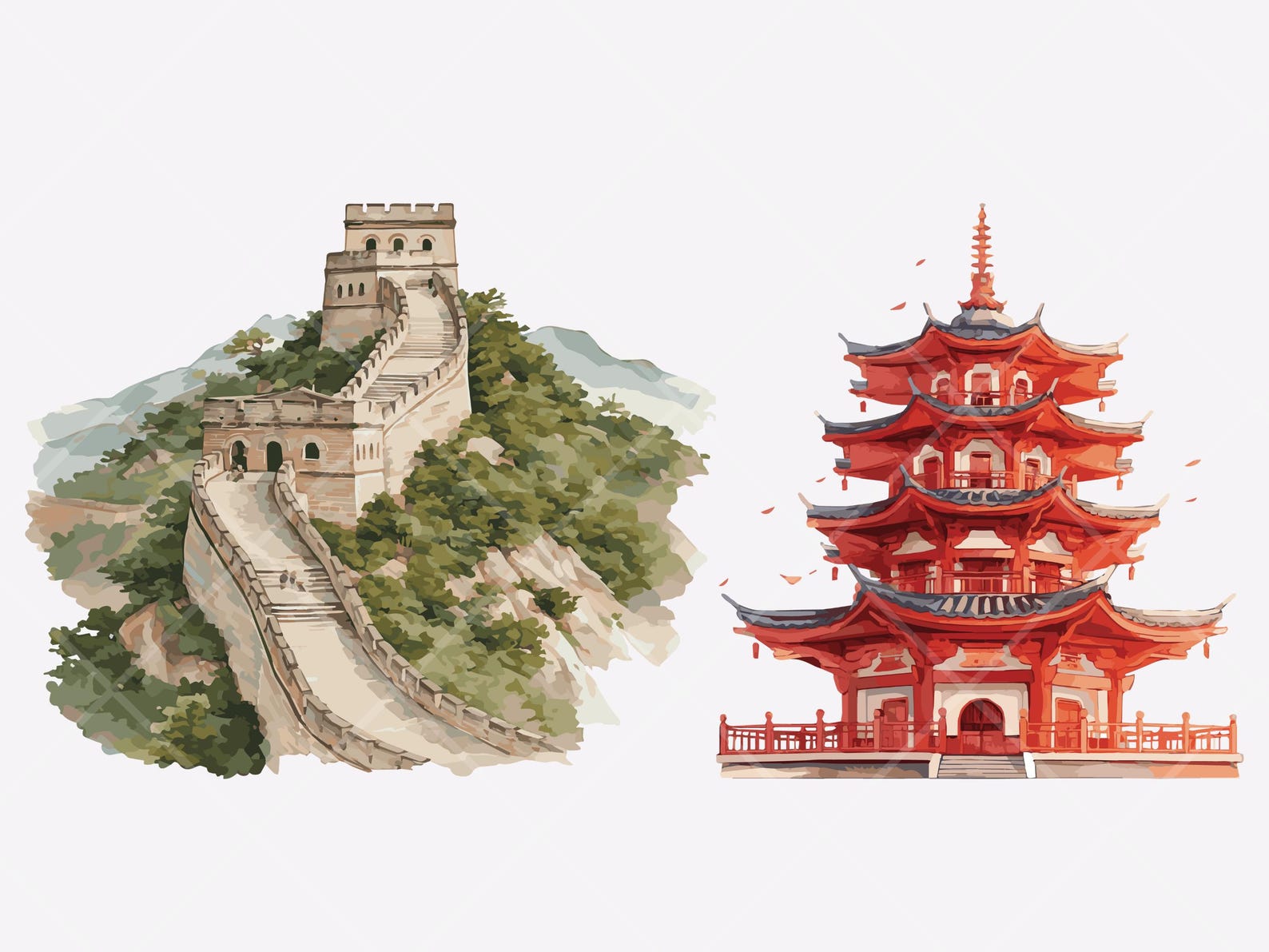 China Clipart Png China Graphics China Illustrations Chinese Clipart ...