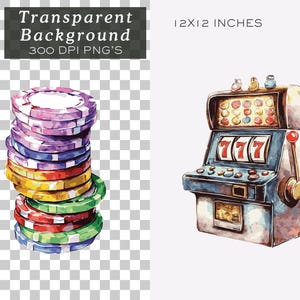 Watercolor Las Vegas Clipart PNG Las Vegas PNG City Clipart Landmark ...