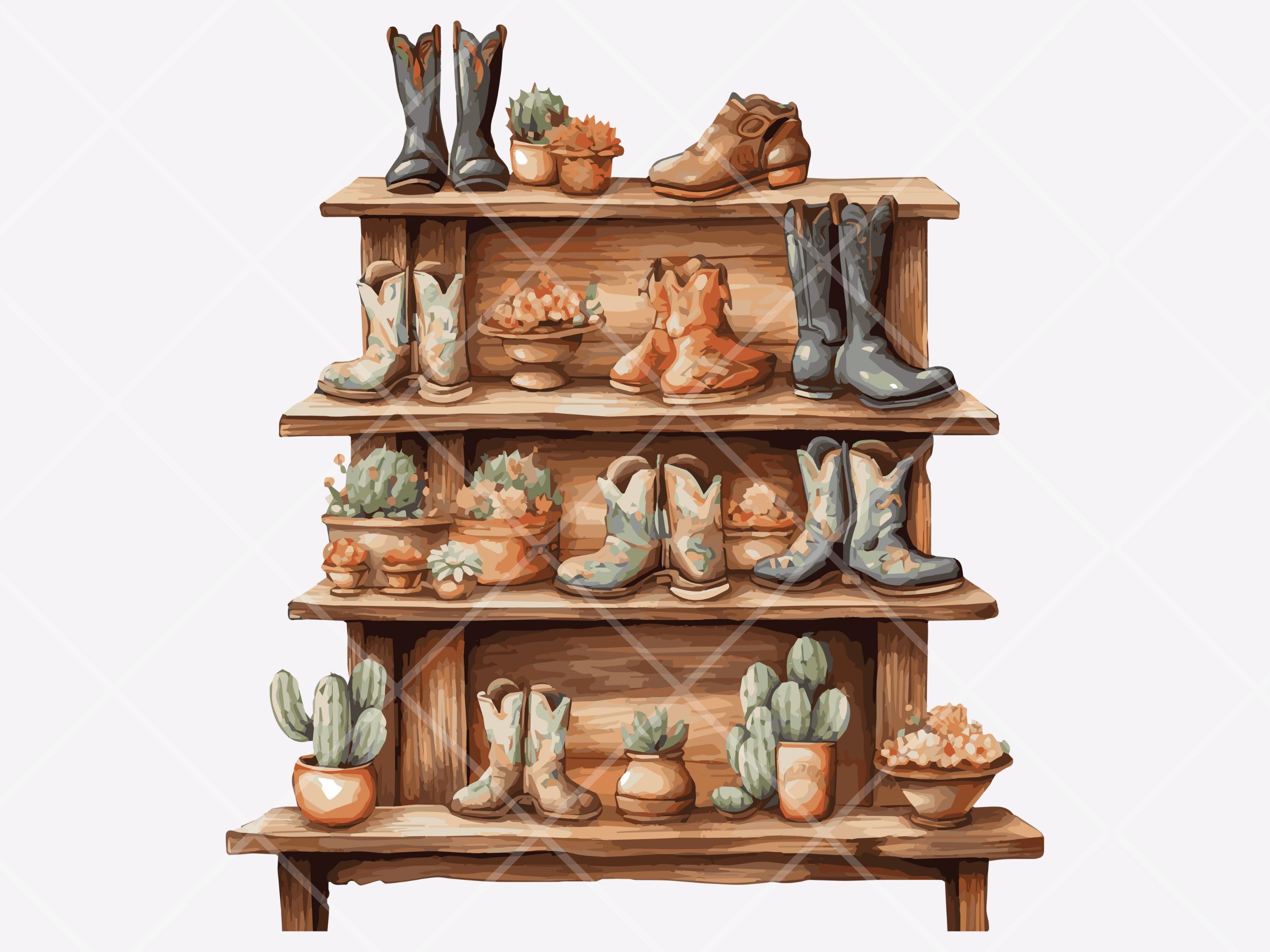 Cowboy Barn Clipart Western Clipart Farm Clipart Cowboy Clipart Horse ...