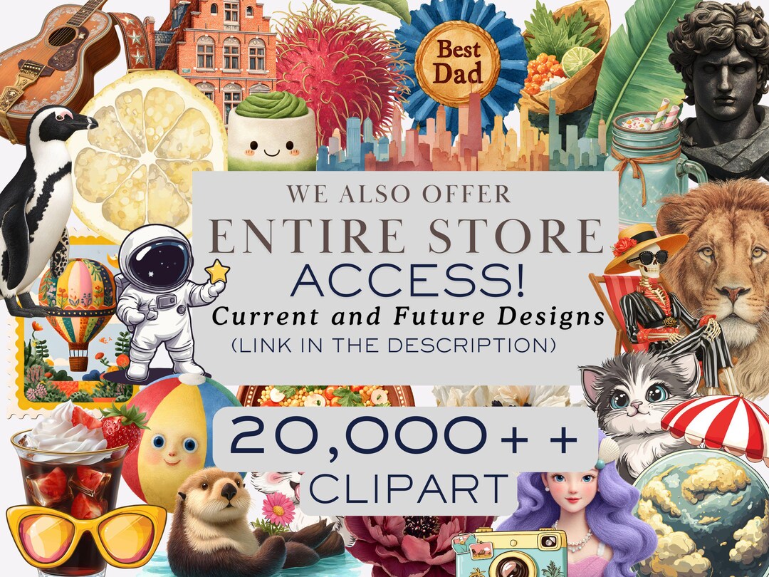 Clipart Bundle Entire Store Access Entire Store Bundle Clipart Graphics ...