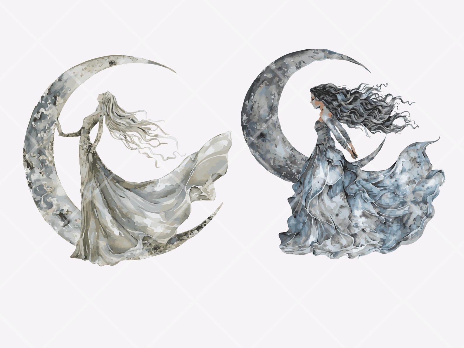 Goddess Clipart Goddess Graphics Goddess Illustrations Goddess Core ...