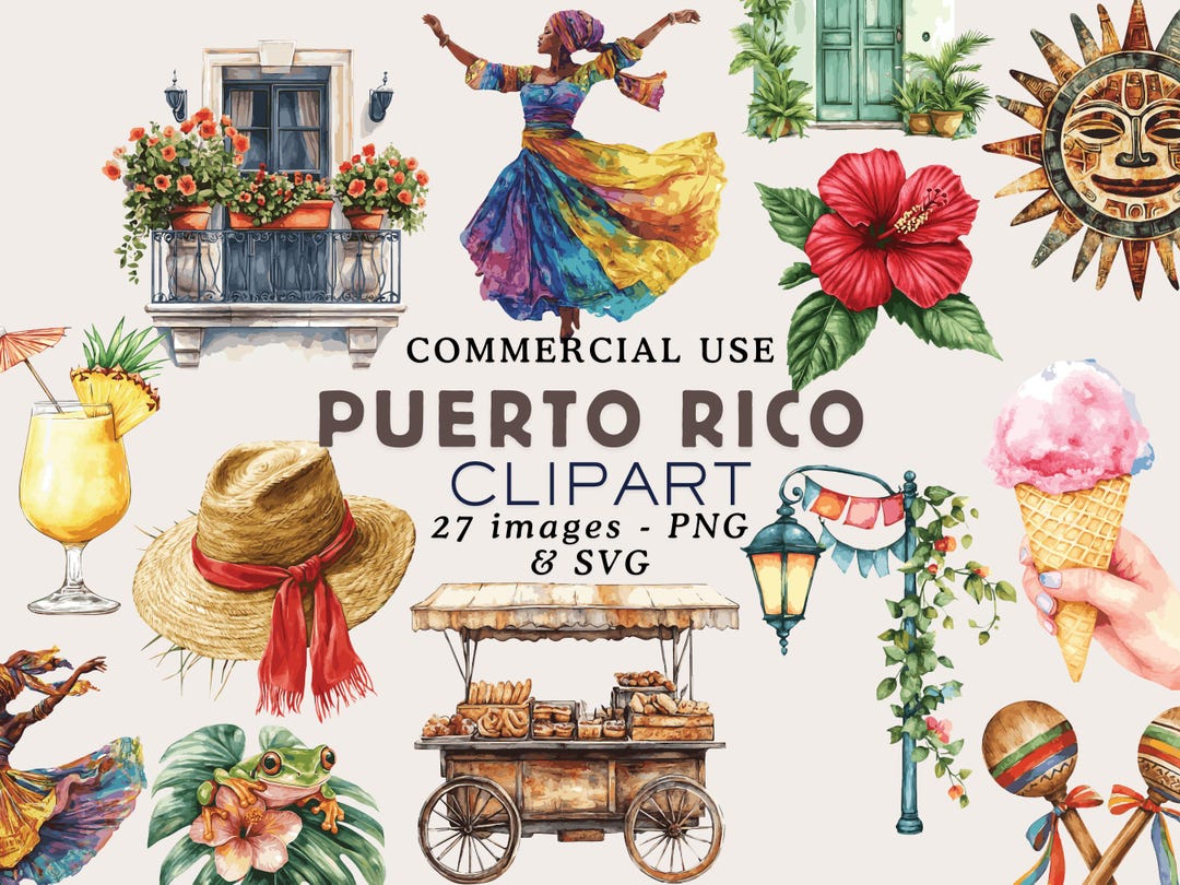 Puerto Rico Clipart PNG Puerto Rico PNG Puerto Rico Graphics Puerto ...