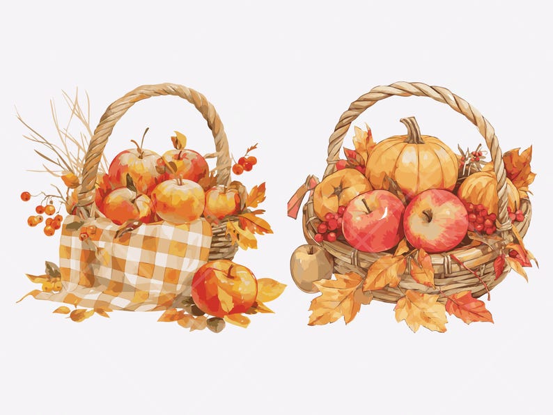 Autumn Clipart Png Autumn Graphics Fall Clipart Fall PNG Pumpkin ...