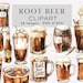 Root Beer Clipart Alcohol Clipart Root Beer Float Clipart Watercolor ...