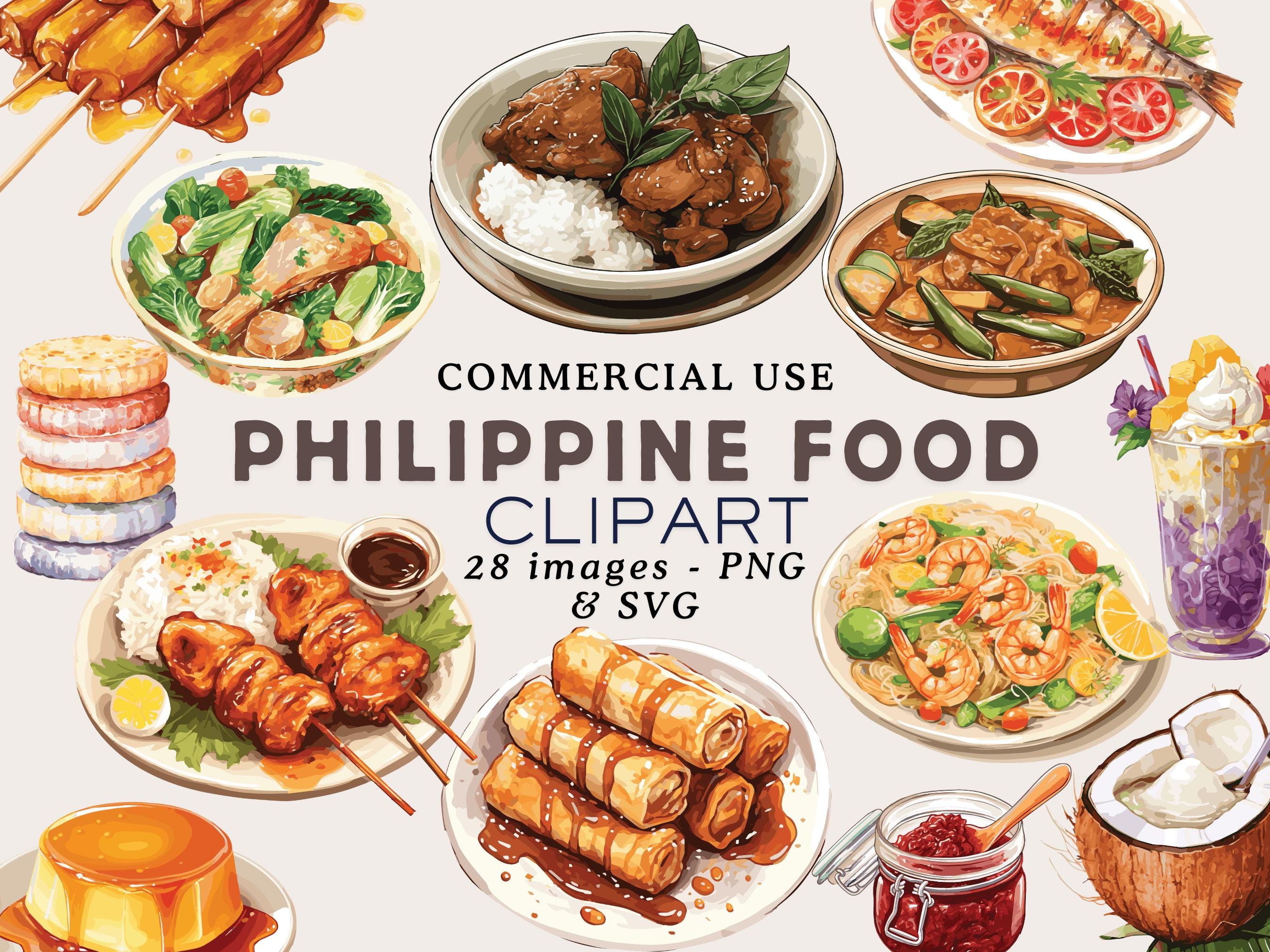 Philippine Food Clipart Philippines Clipart Filipino Clipart Filipino ...