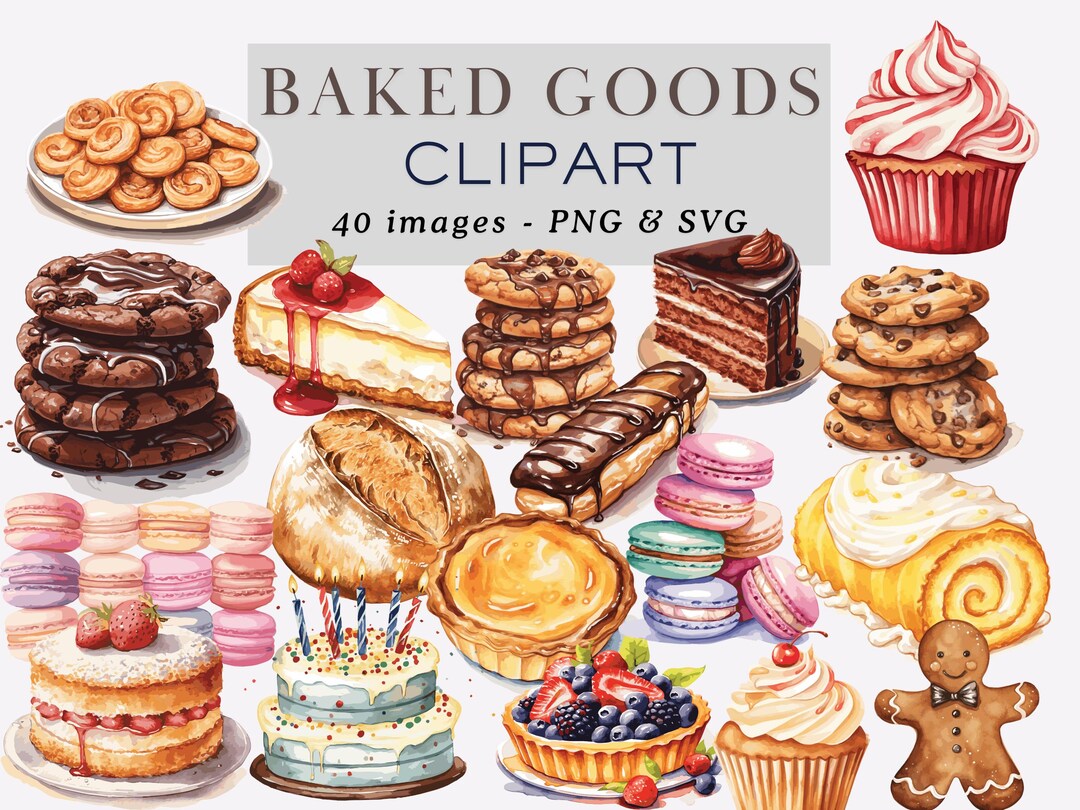 Baked Goods Clipart Baked Goods Graphics Baking Clipart Baking Graphics ...