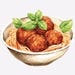 Meatball Clipart Meatball Graphics Italy Clipart Italian Clipart ...