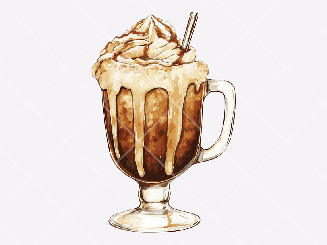 Root Beer Clipart Alcohol Clipart Root Beer Float Clipart Watercolor ...