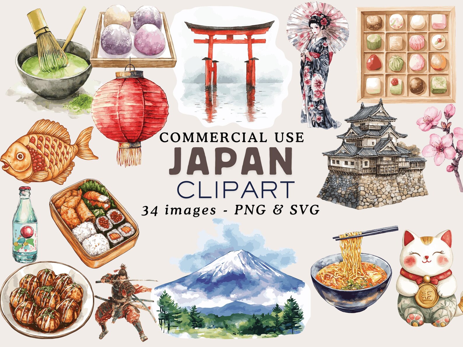 Japan Clipart Japan Graphics Japan Illustrations Japanese Clipart ...