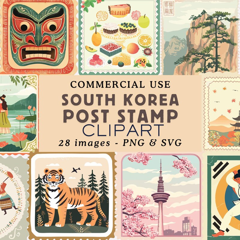 Korean Postcard - Etsy