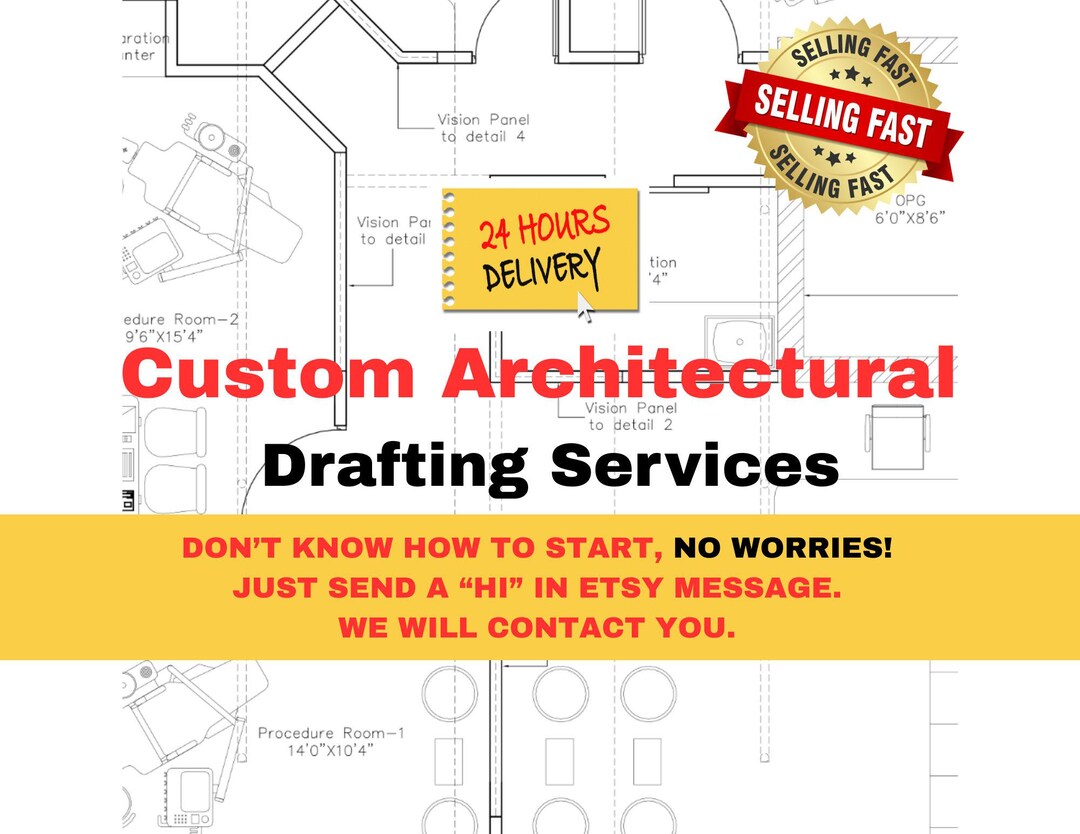Custom Floor Plan Design: PDF Blueprint, 24-hour Delivery + Free Garden ...