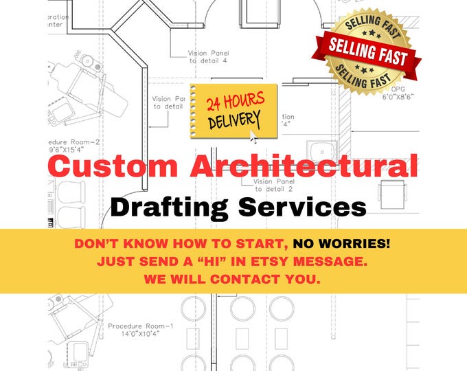 Custom Floor Plan Design: PDF Blueprint, 24-hour Delivery + Free Garden ...
