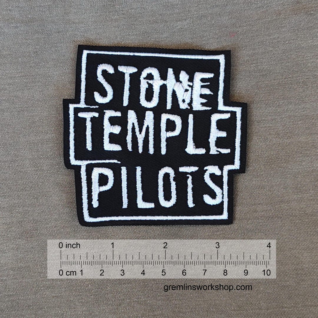 Stone Temple Pilots Band Patch Embroidered Alternative Rock Grunge Hard ...