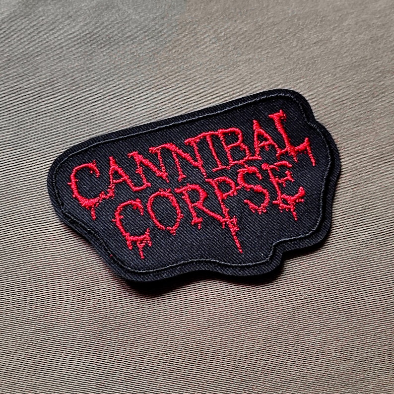 Cannibal Corpse Embroidered Patch, Death Metal Band Logo - Etsy